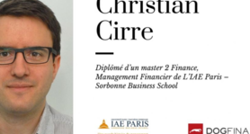 Interview - Découvrez l'interview exclusive de Christian Cirre, diplômé d’un master 2 Finance ...